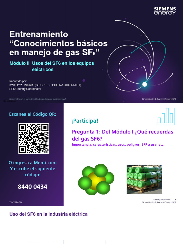 SF6 Modulo II | PDF | Humedad | Fase (materia)