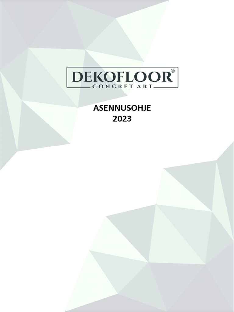 ASENNUSOHJE 2023_v1.1 | PDF