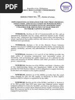 ERC Resolution No.17, Series Of2023, Revised COC Rules | PDF | Electric Power Transmission ...