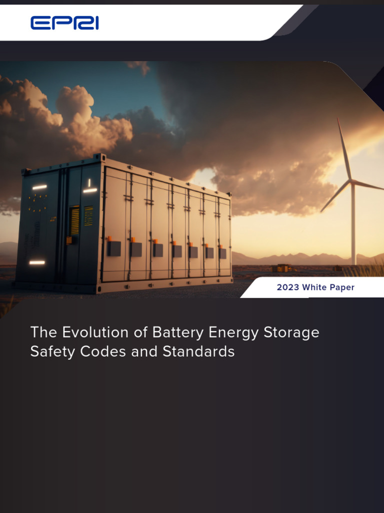 Battery Energy Storage Safety Standards | PDF | Lithium Ion Battery | Fires