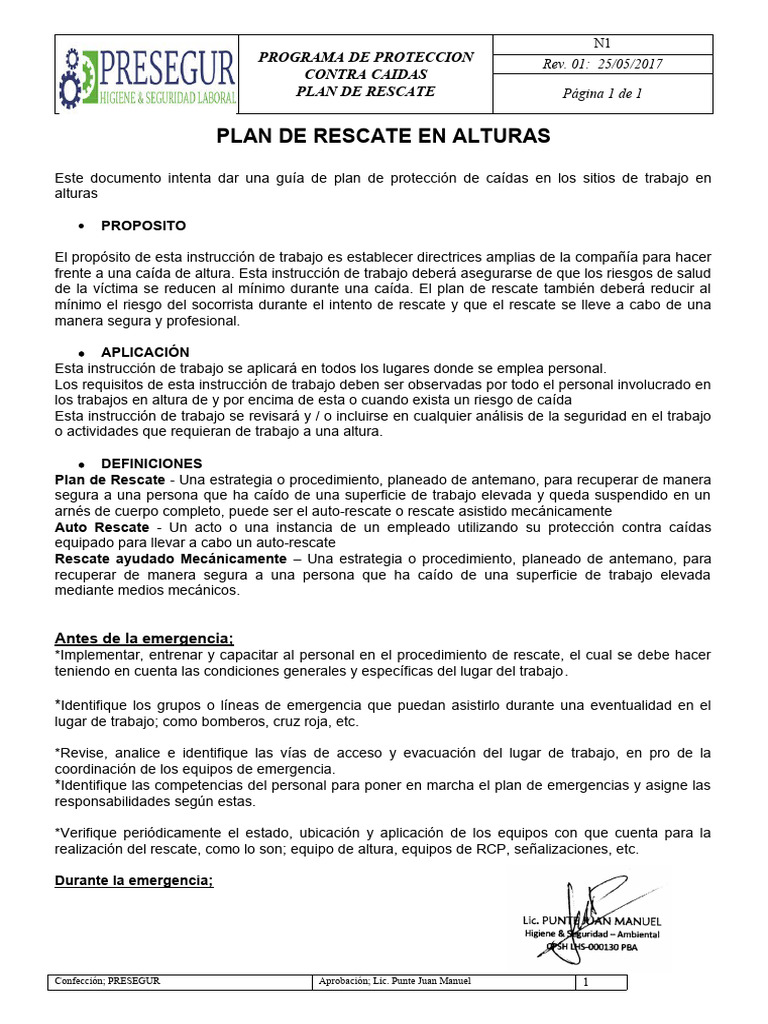 N8 - Plan de Rescate | PDF