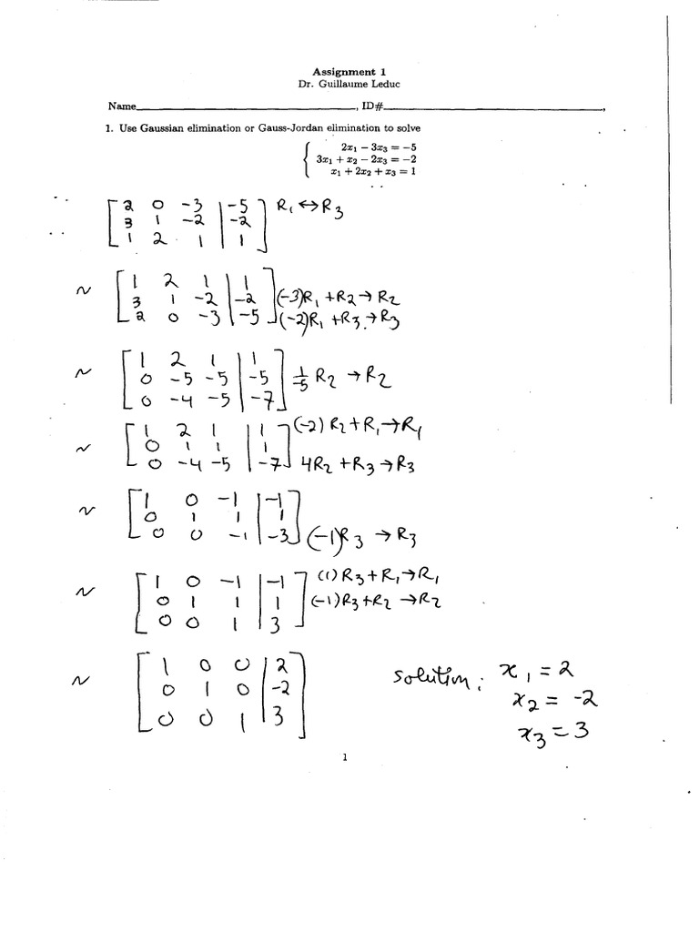 Assignment1 Solution | PDF