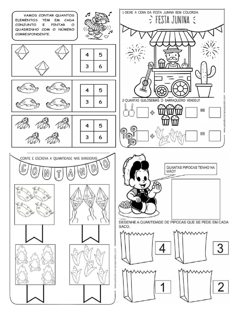 ativ. junina Mat. ALFA | PDF