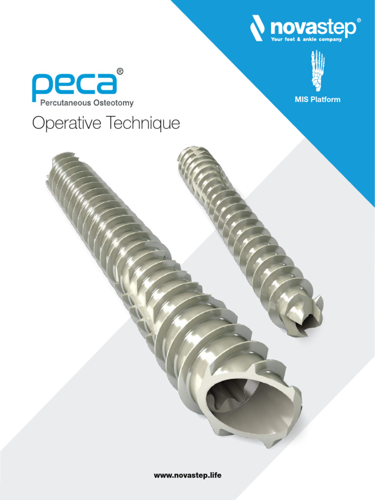 Peca Implant OpTech - WEB | PDF | Toe | Anatomical Terms Of Location