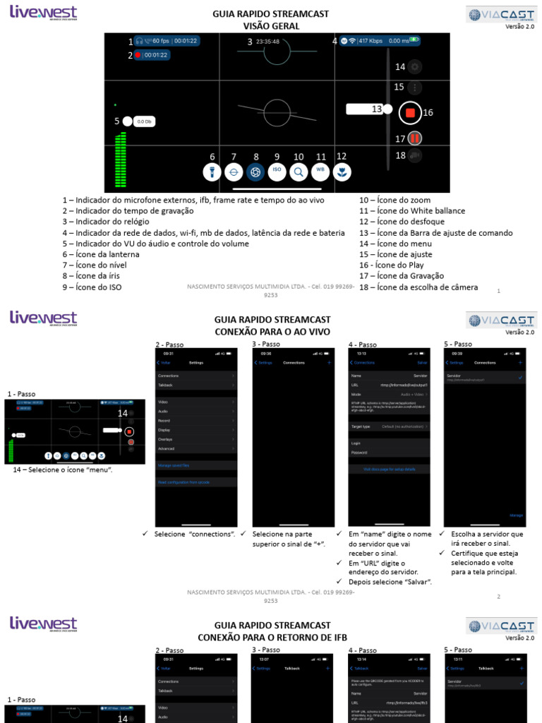 Guia Facil Streamcast V 2.0 | PDF | Ciência da Computação | Engenharia ...