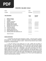 PPAS Posture and Postural Ability Scale | PDF | Pelvis | Anatomical ...