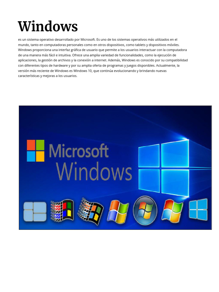 Windows Grupo | PDF | Microsoft Windows | Software de la aplicacion
