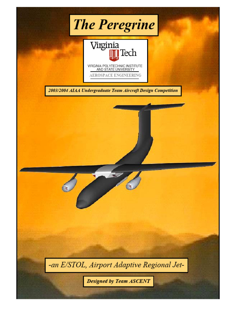 The Peregrine - Virginia Tech | PDF | Flap (Aeronautics) | Aircraft