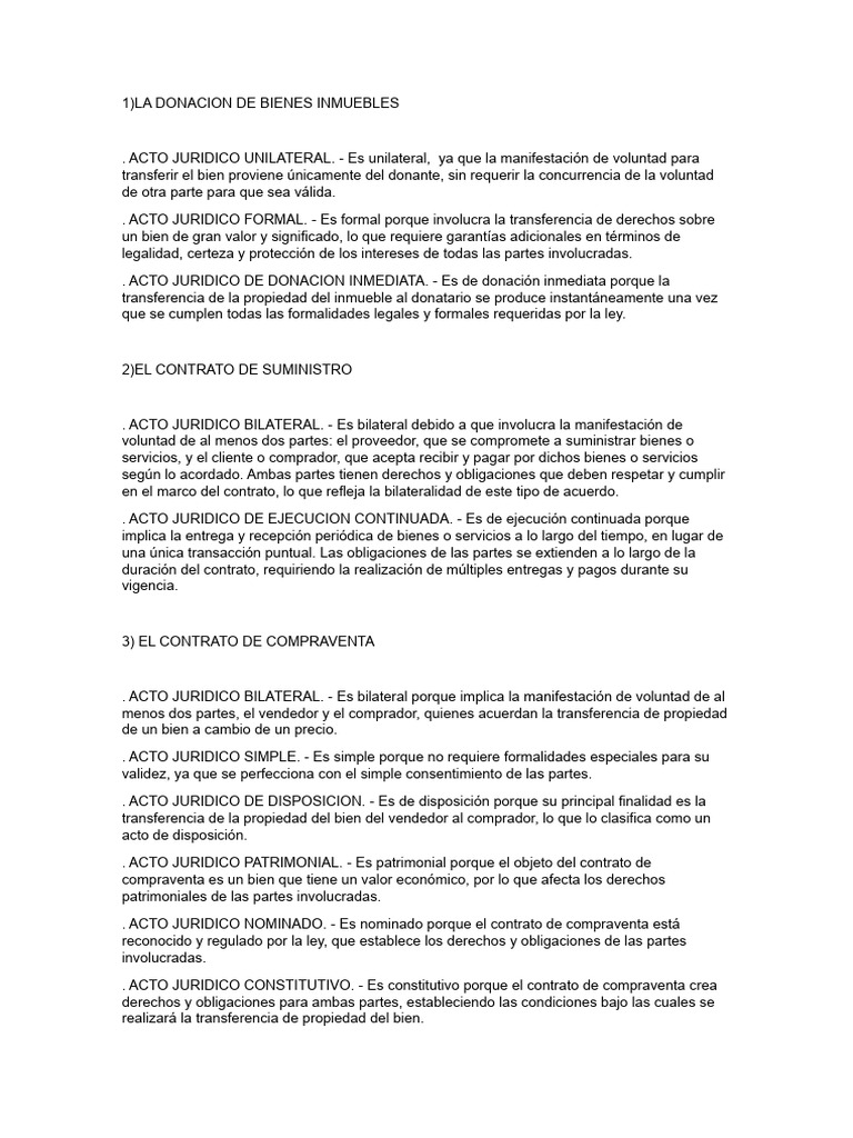 Tarea Aj - Parte 1 | PDF | Donación | Propiedad