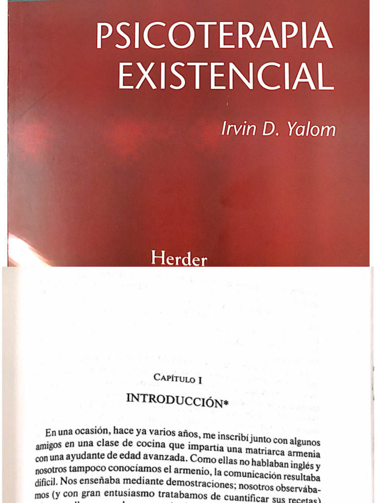 Yalom - Psicoterapia Existencial (Libro en Español) | PDF