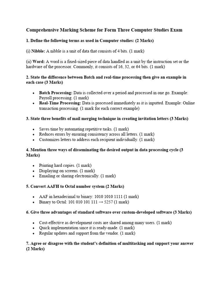 Computer Form 3 Opener MS | PDF | Computer Program | Programming