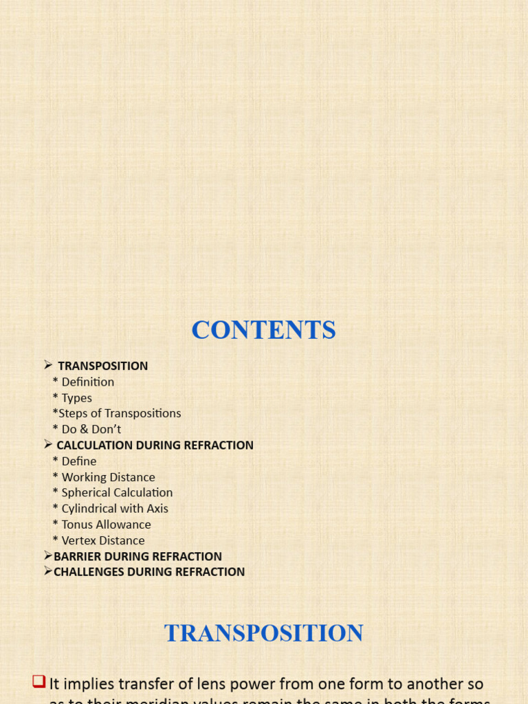 Simple Transposition | PDF | Optics | Euclidean Geometry