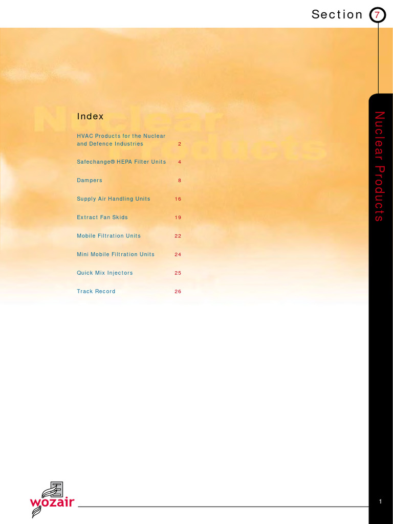 Section 07 - Nuclear | PDF | Duct (Flow) | Valve