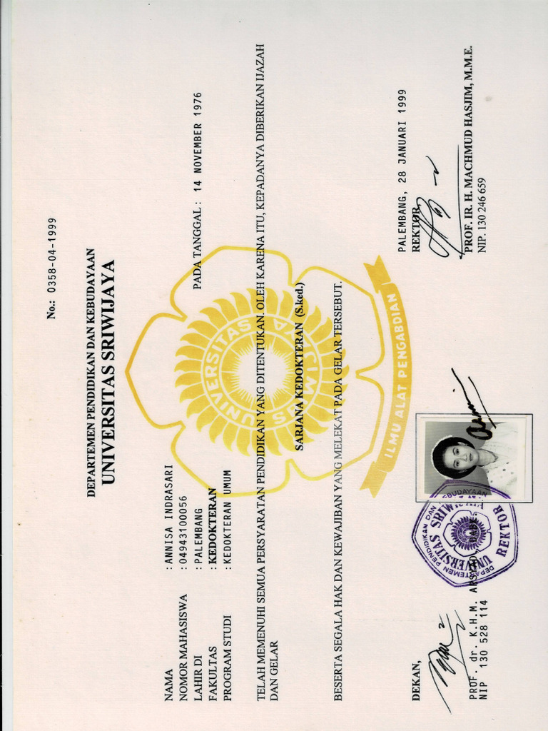 Ijazah S1 | PDF
