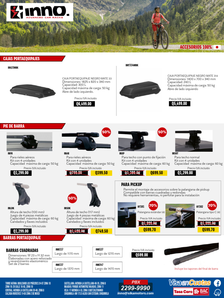 Inno Catalogo | PDF | Vehículos | Vehículo de motor
