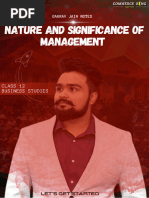 Class 12 BST Chapter 1 Notes | PDF