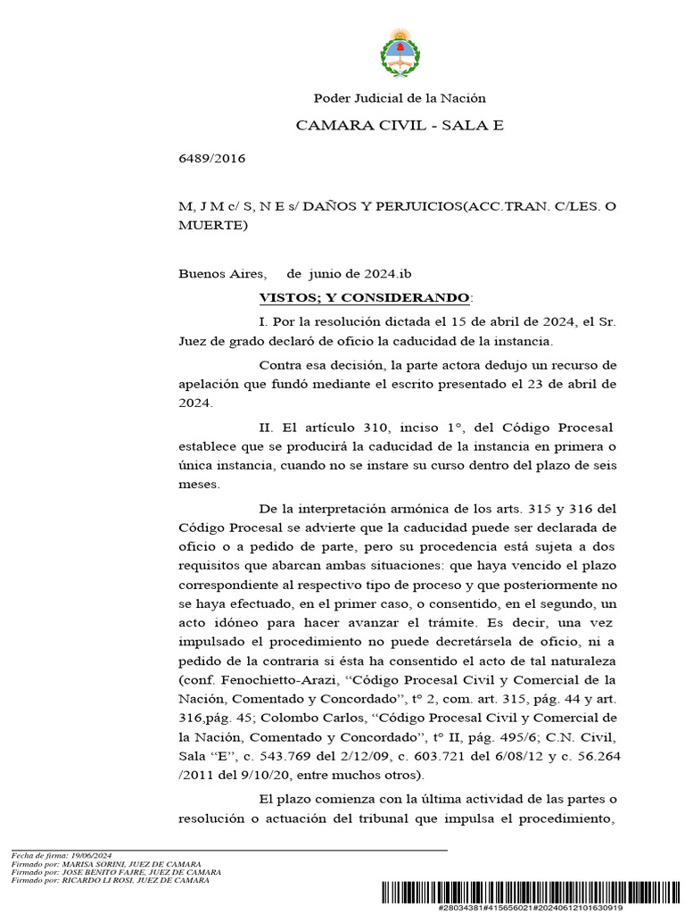 Fallo | PDF | Ley procesal | Justicia