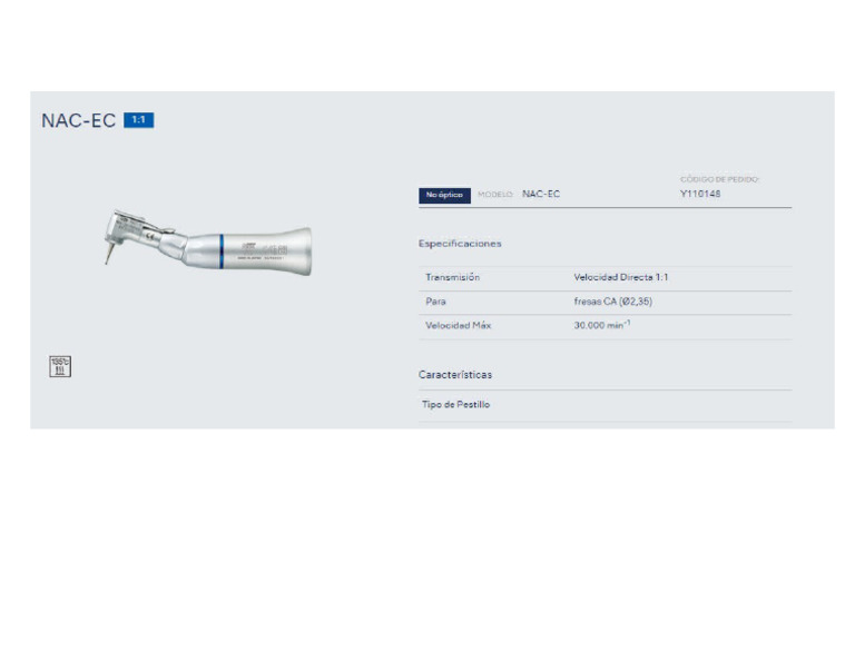 Contrangulo NSK EC | PDF