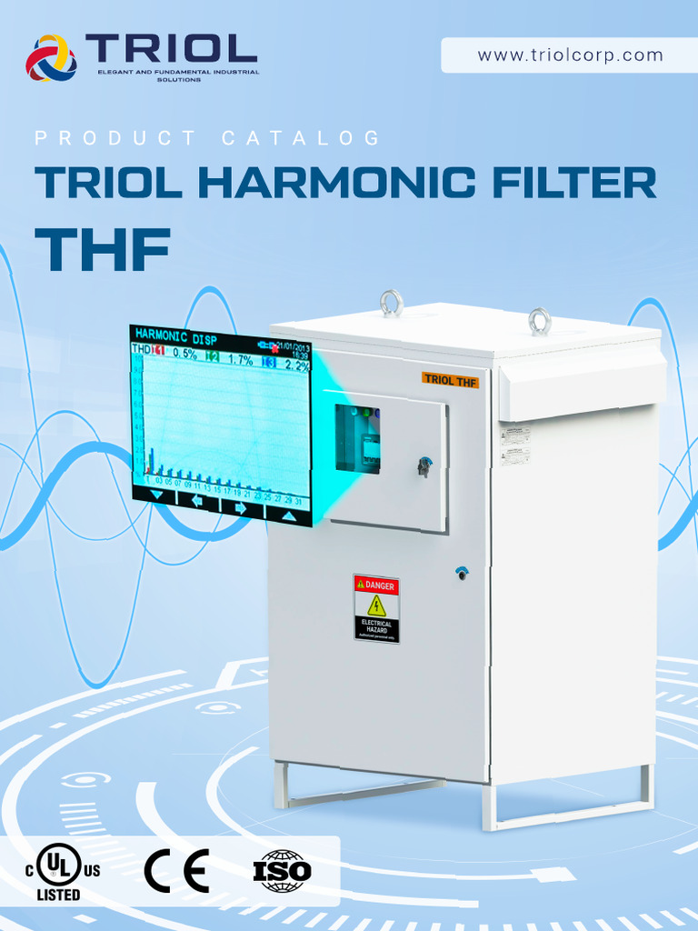 Triol Harmonic Filter Product Catalog | PDF | Power Supply | Mains ...