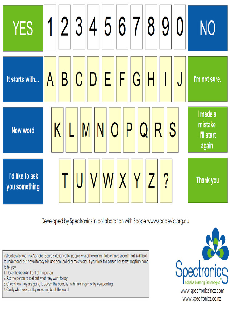 ABC Uppercase Alphabet Board | PDF