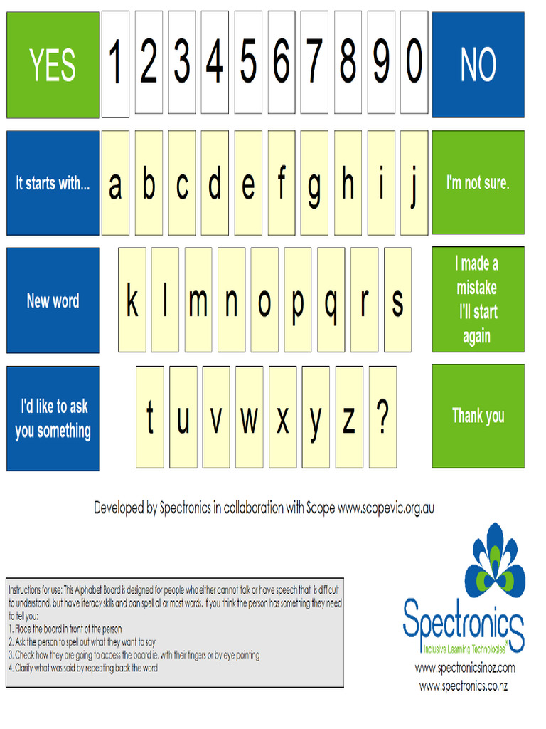 Abc Lowercase Alphabet Board | PDF