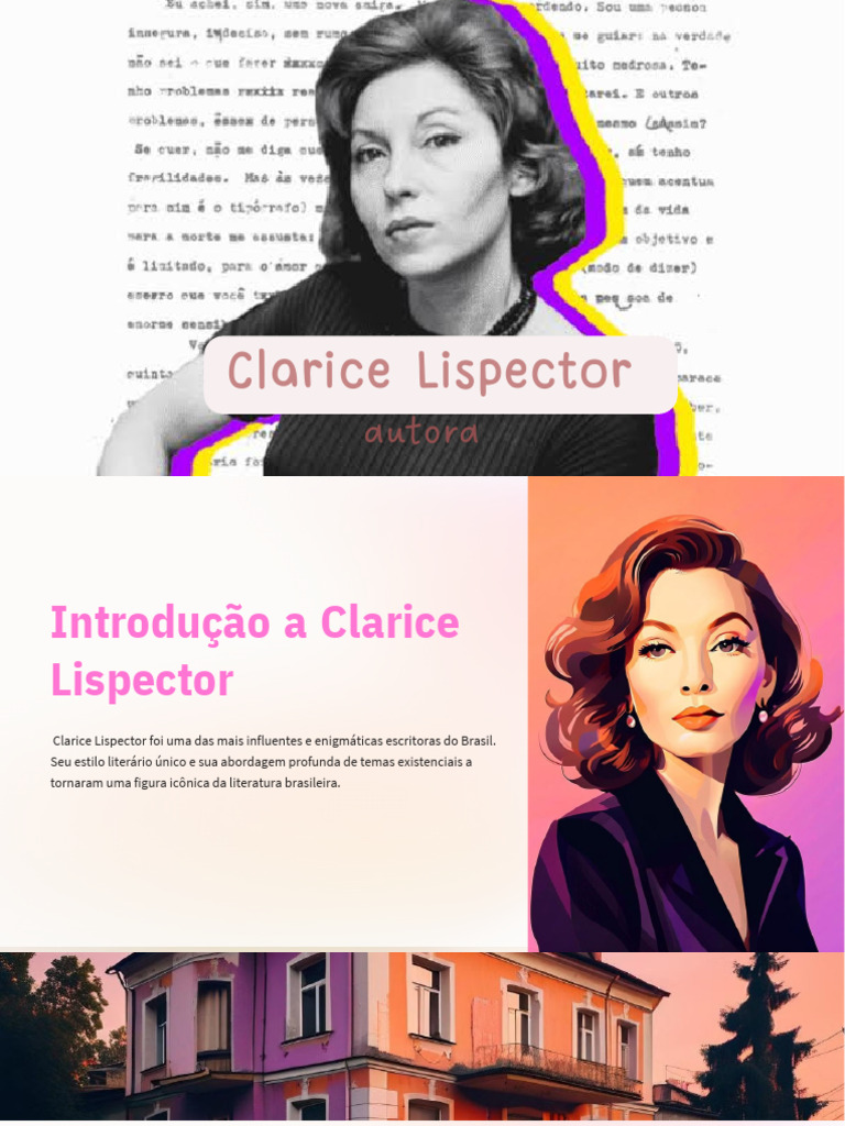 Introducao A Clarice Lispector | PDF | Existencialismo | Narrativa