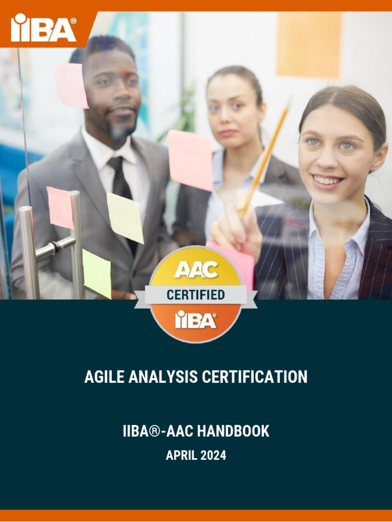 Iiba Aac Certification Handbook | PDF | Certification | Identity Document