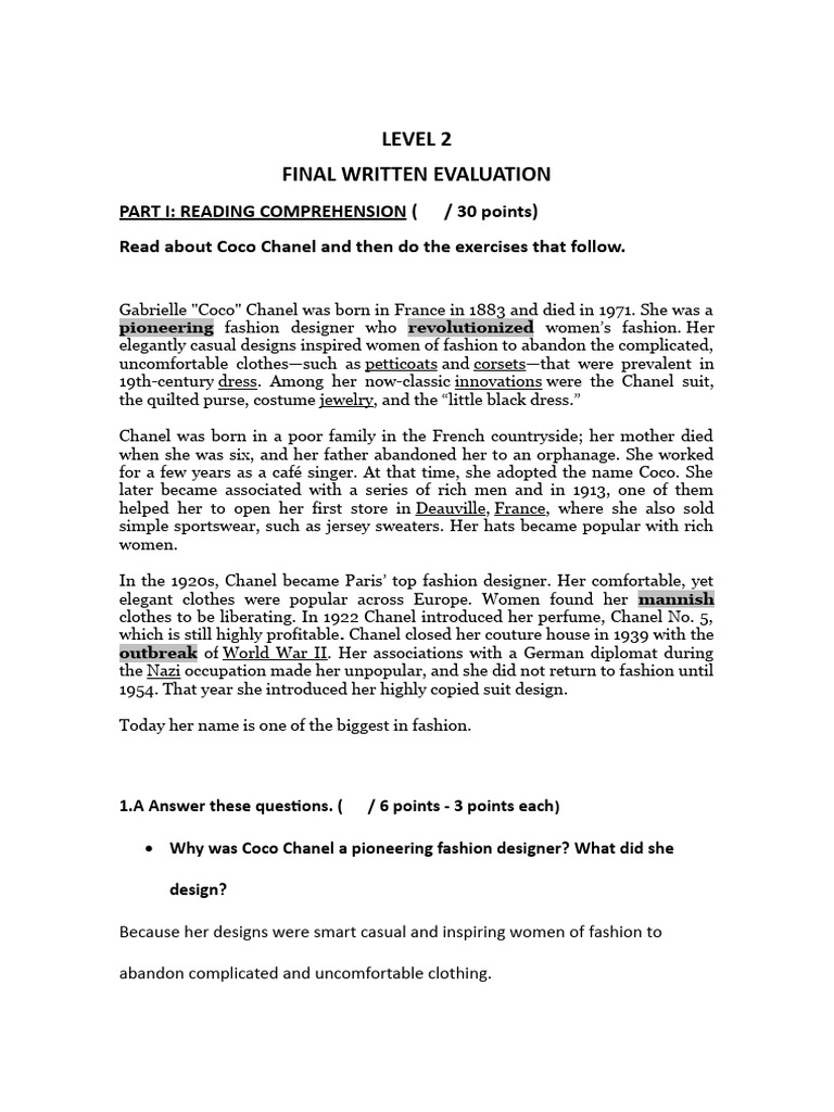 Level 2 Final Uba Virtual | PDF | Fashion | Clothing