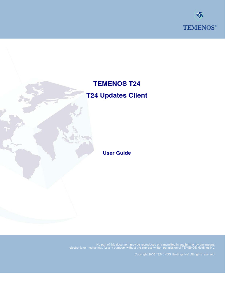 T24 Updates User Guide Client | PDF | Login | Websites