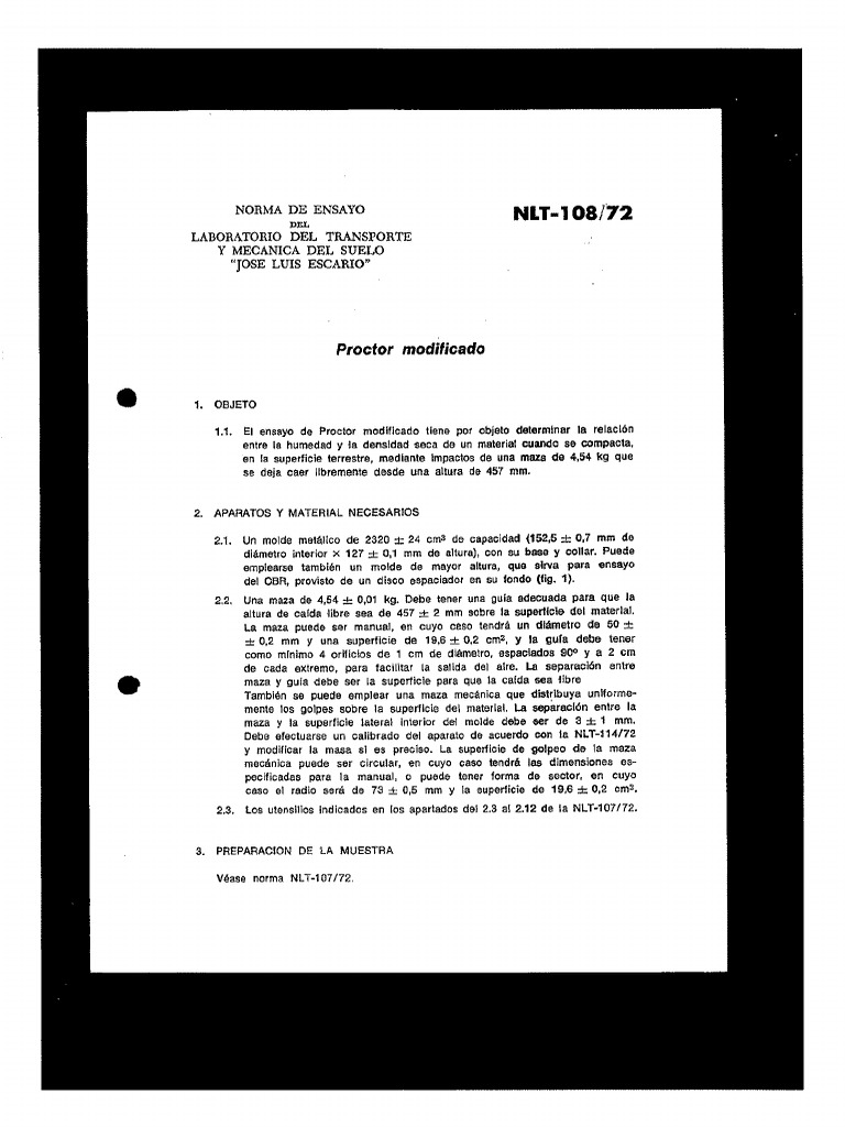 108 72 73 Proctor Modificado | PDF
