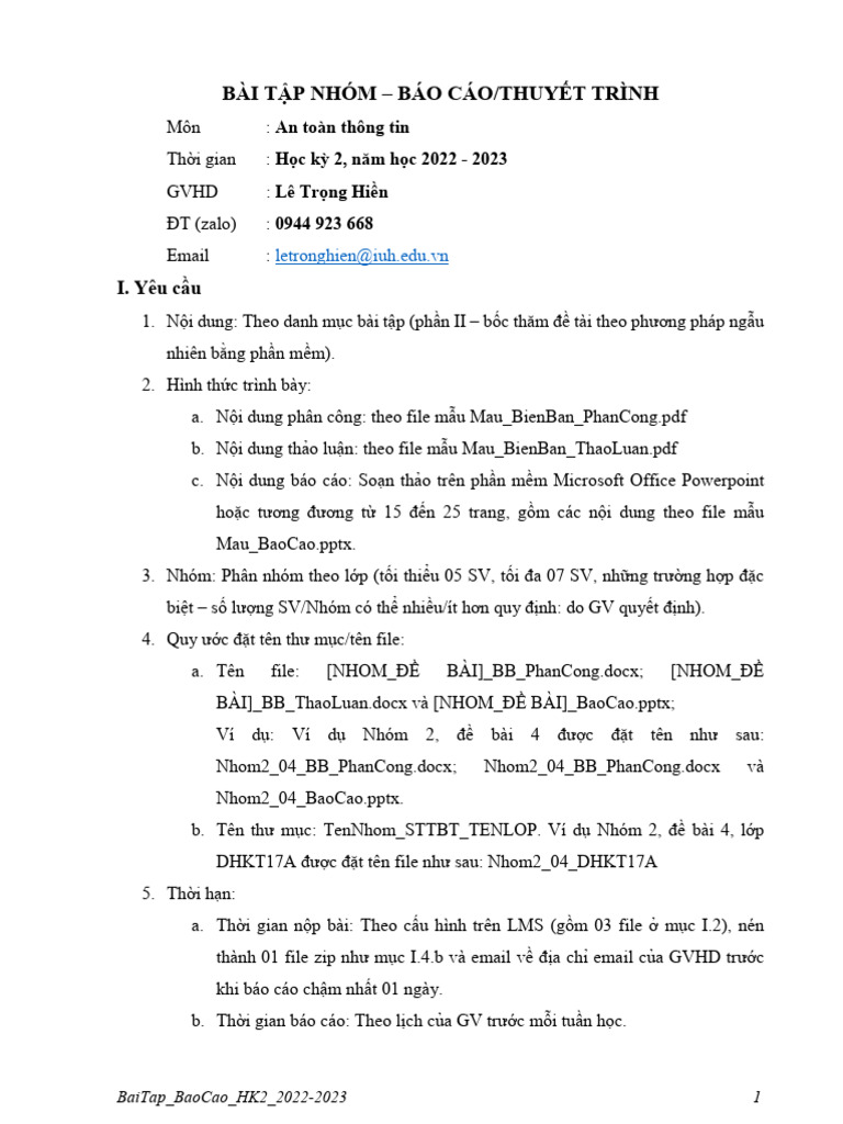 ATTT_HK2_2022-2023 | PDF