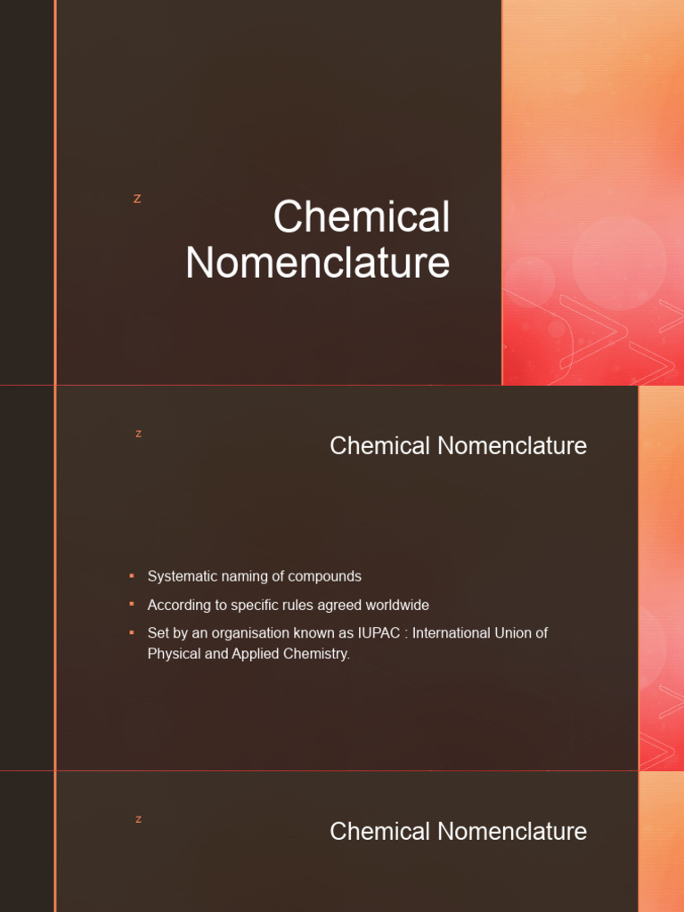 Project AuraEd - Science - Chemical Nomenclature | PDF Project AuraEd - Science - Chemical Nomenclature | PDF