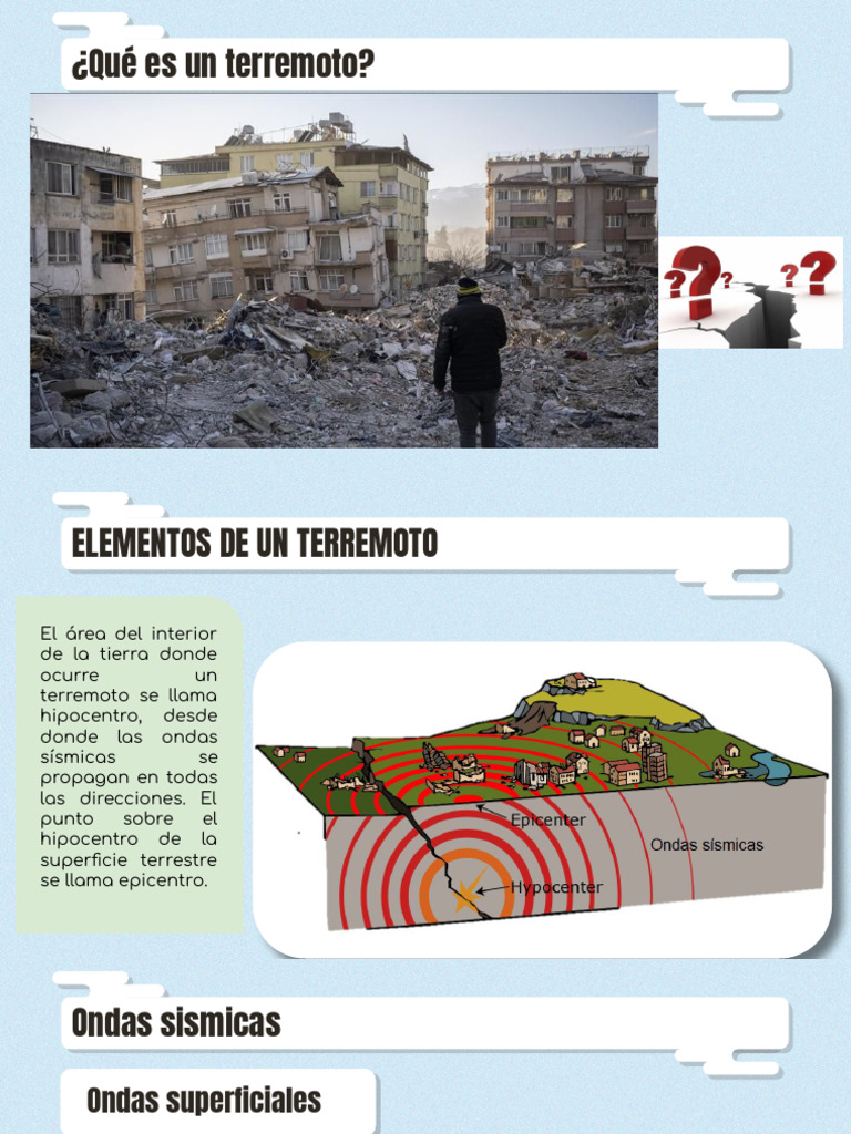 Terremotos | Descargar gratis PDF | Temblores | Tsunami