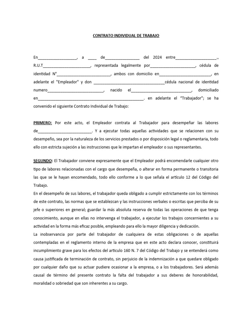 CONTRATO ARTICULO 22 MODELO | PDF | Daños y perjuicios | Justicia