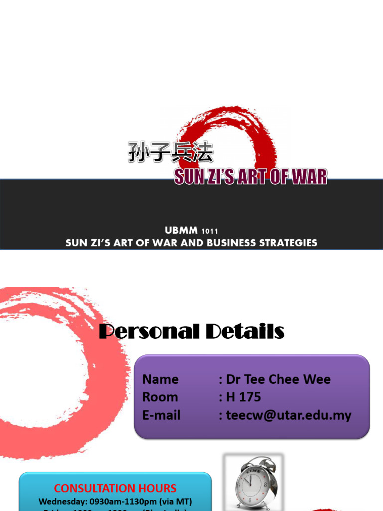 Introduction_of_Sun_Zi_Art_of_War | PDF | The Art Of War | China