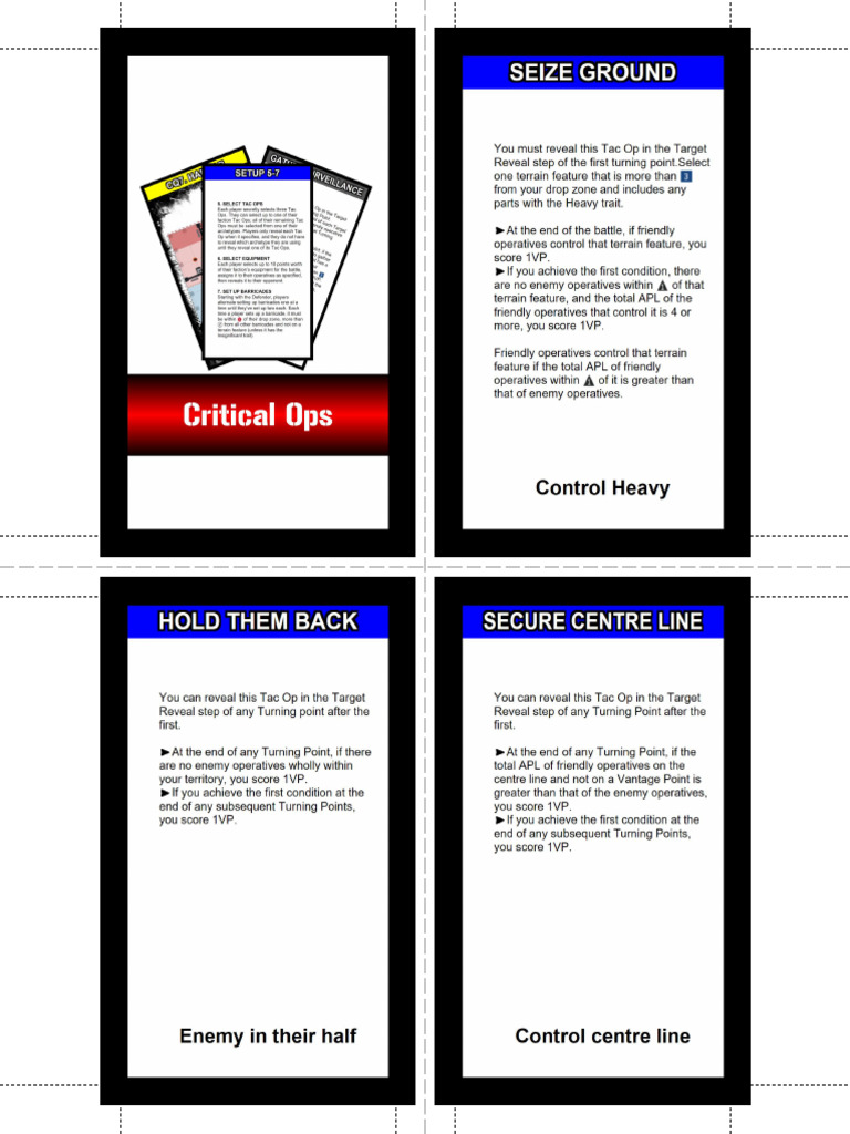 Critical Ops Deck R4.3 DUPLEX Letter LoFi Gradient | PDF