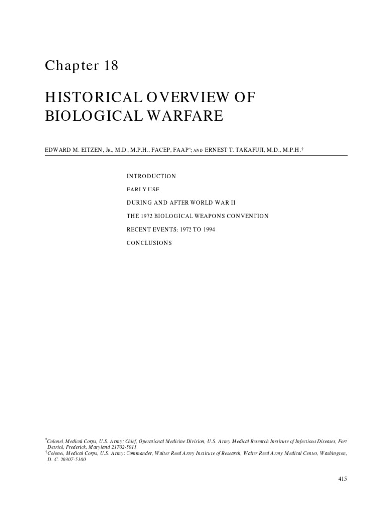 Chemical War 2 | PDF | Biological Warfare