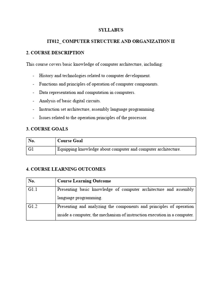 IT012_Eng | PDF | Central Processing Unit | Computer Architecture