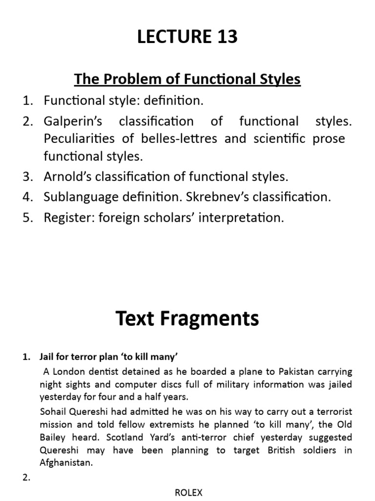 Lecture 13 | PDF | Lexicon | Grammar