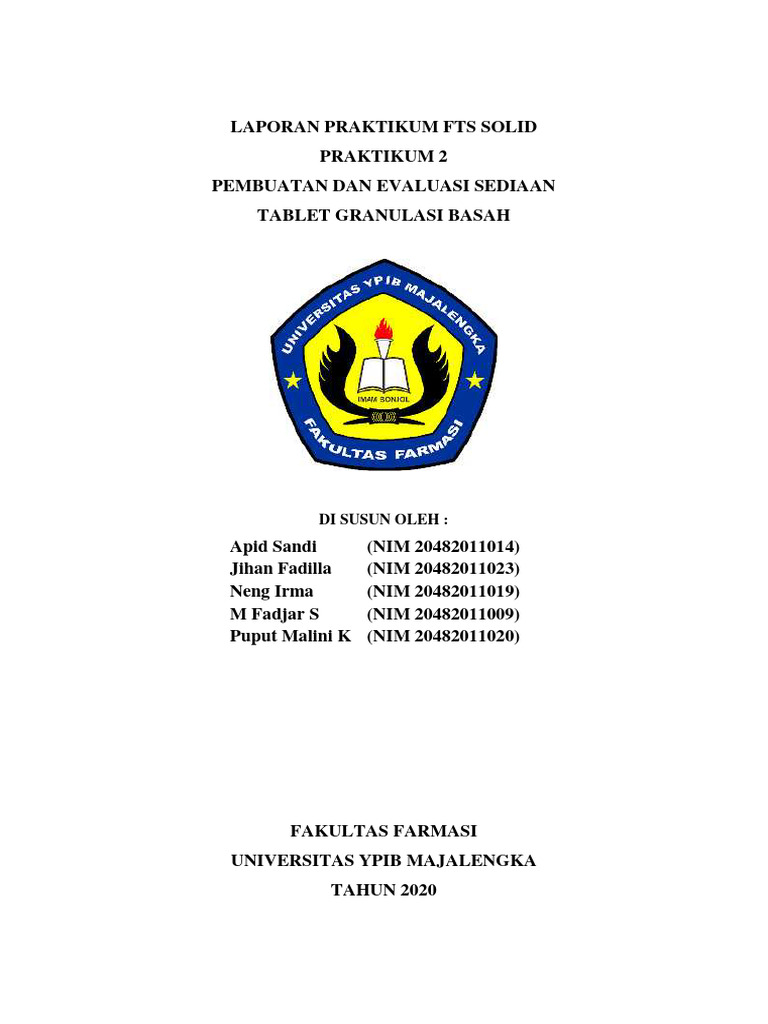 Laporan Praktikum FTS Solid 2 | PDF