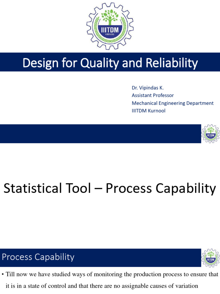 Process Capability | PDF | Six Sigma | Standard Deviation