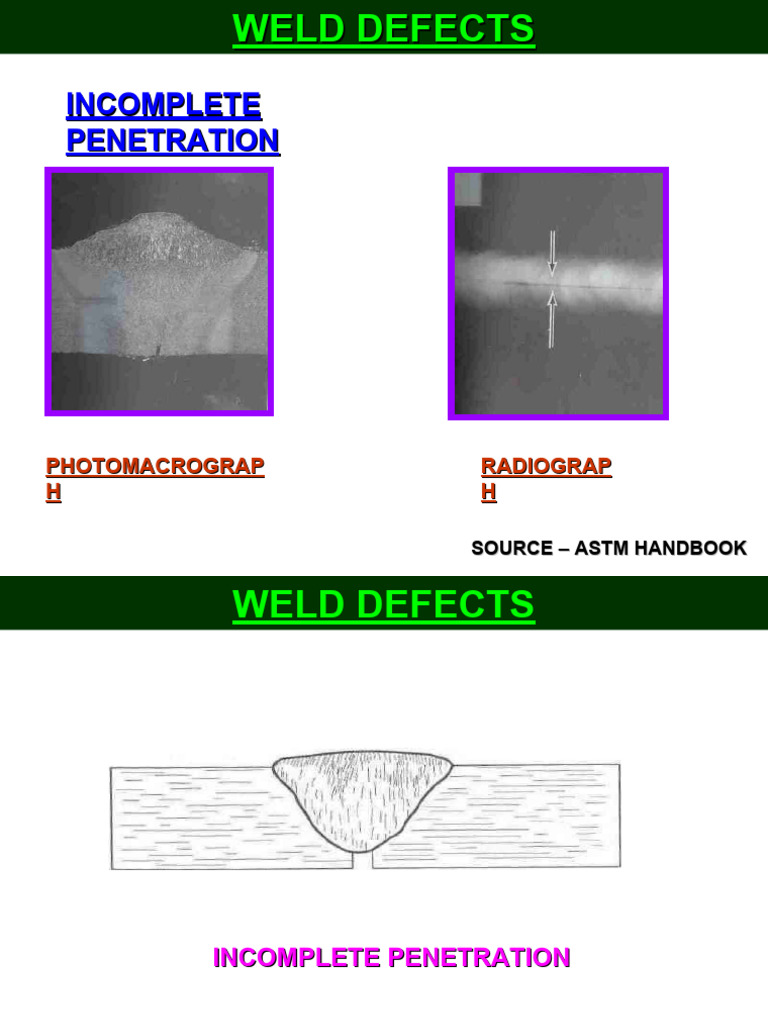 Defects in SMAW Welding | PDF | Welding | Construction