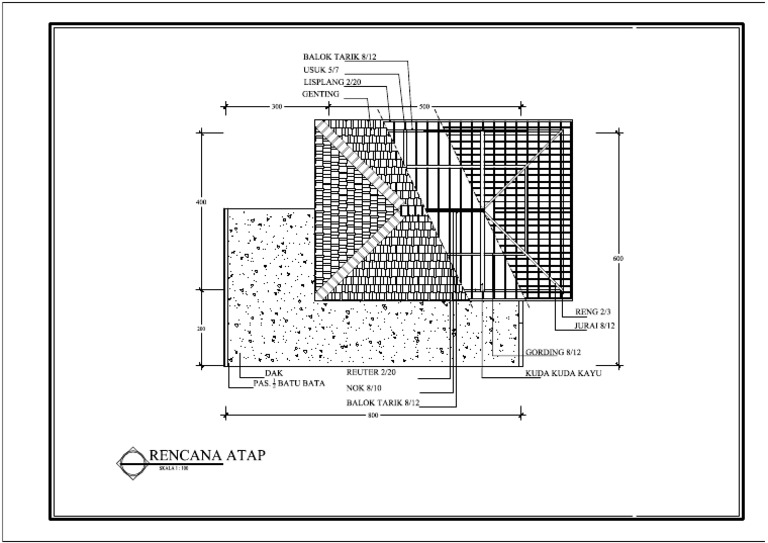 Rencana Atap REZHA | PDF