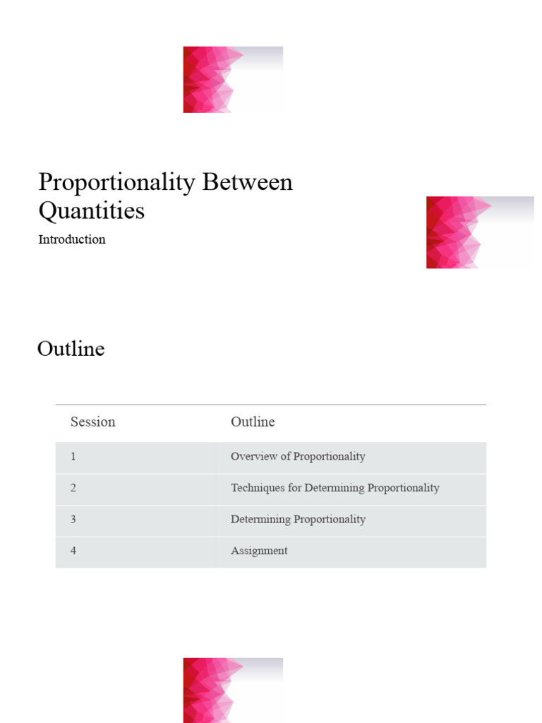 Project AuraEd - Math - Proportionality Between Quantities | PDF | Polynomial | Algebra