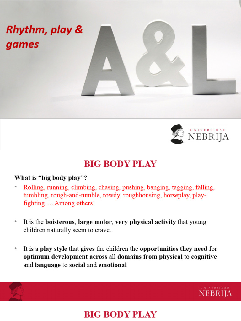3) Games & Songs - Session - Big Body Play 1 | PDF | Teachers ...