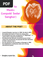 Prayer To Masks Analysis | PDF