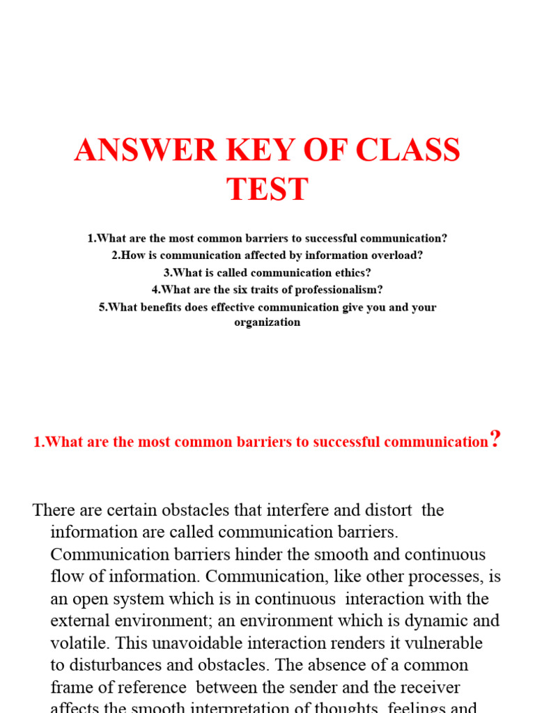 Effective Communication Guide | PDF | Communication | Information