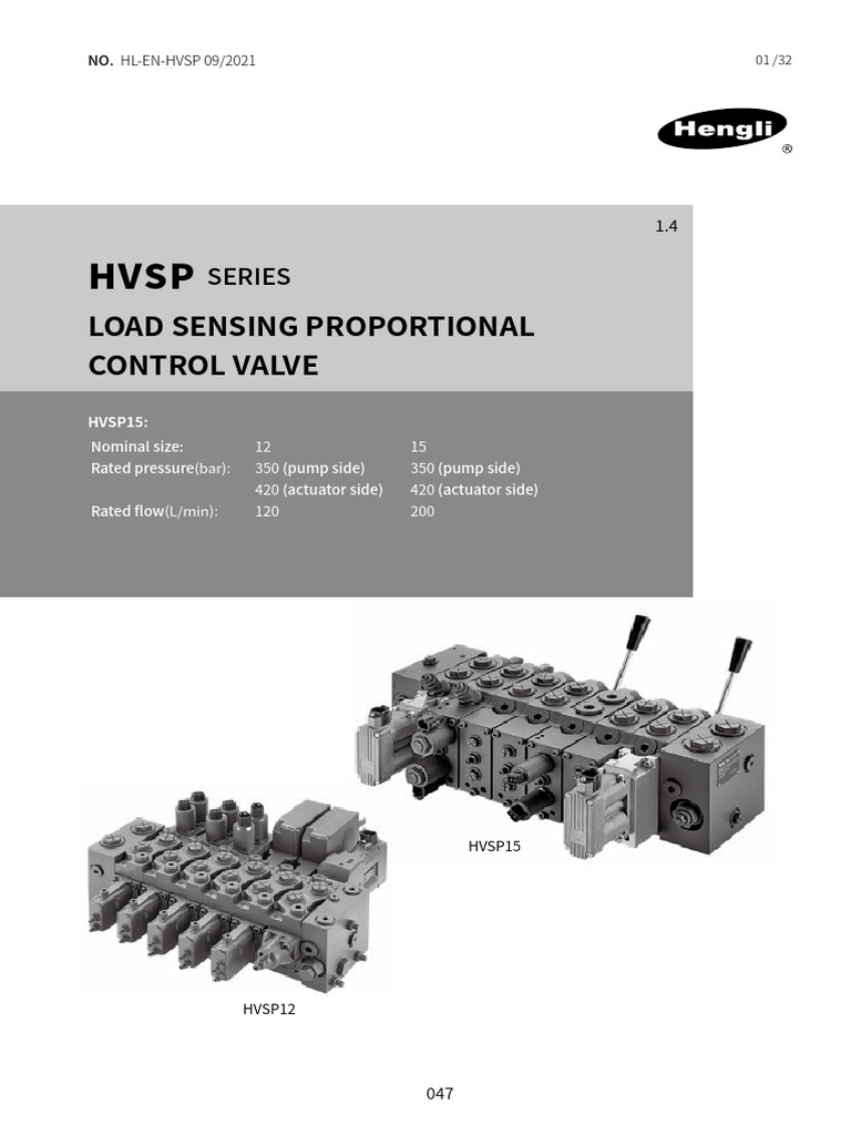 HVSP | PDF | Valve | Pump
