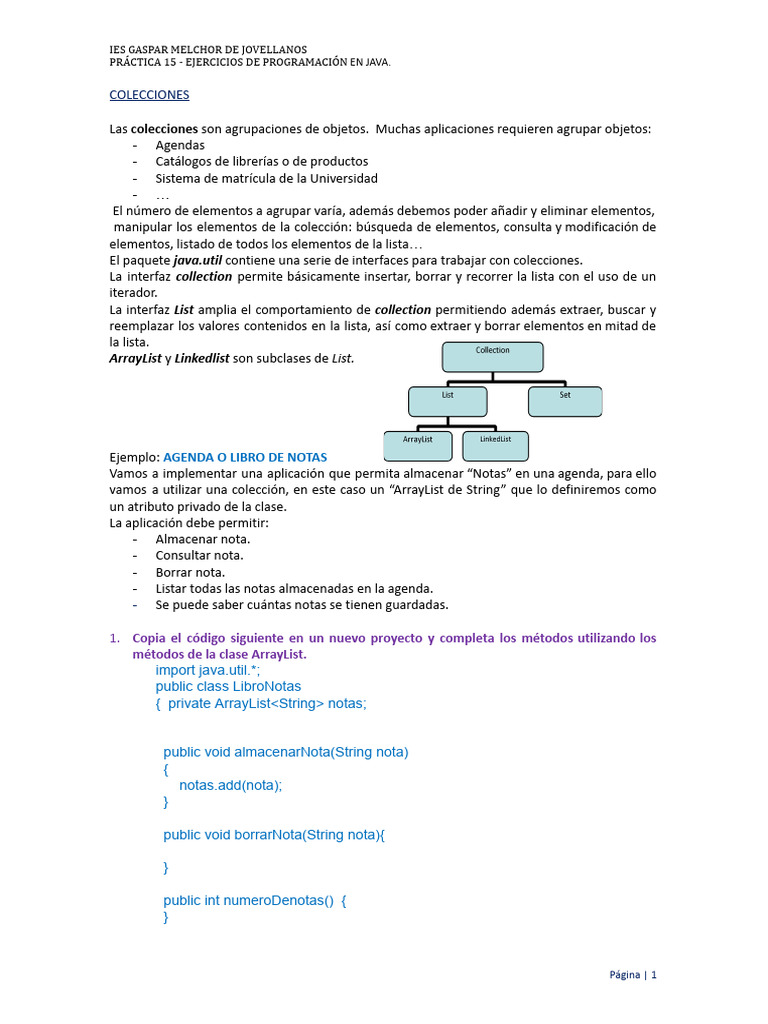 Practica15_java.docx | Descargar gratis PDF | Cola (tipo de datos abstractos) | Java (lenguaje ...