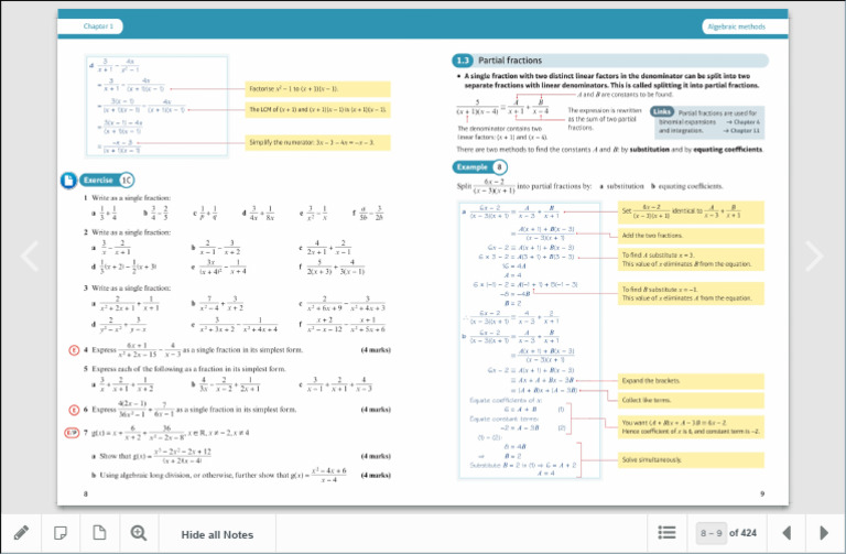 Edexcel A Level Mathematics Pure Mathematics Year 2 ActiveBook ...